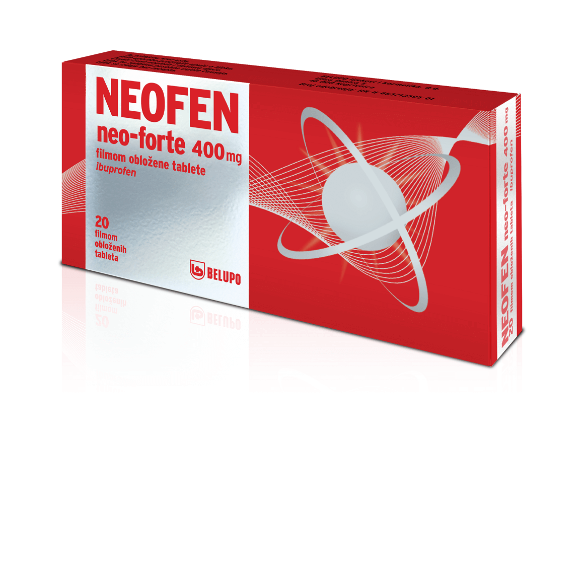 NEOFEN-NeoForte-400mg-refleksija | Kreni zdravo!